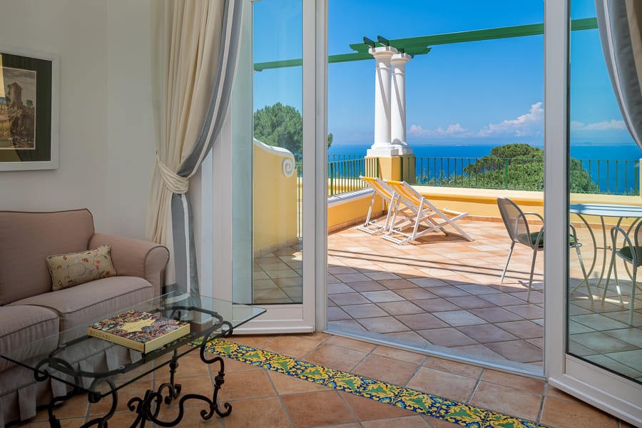 Luxury rooms & suites - Caesar Augustus, Capri Italy